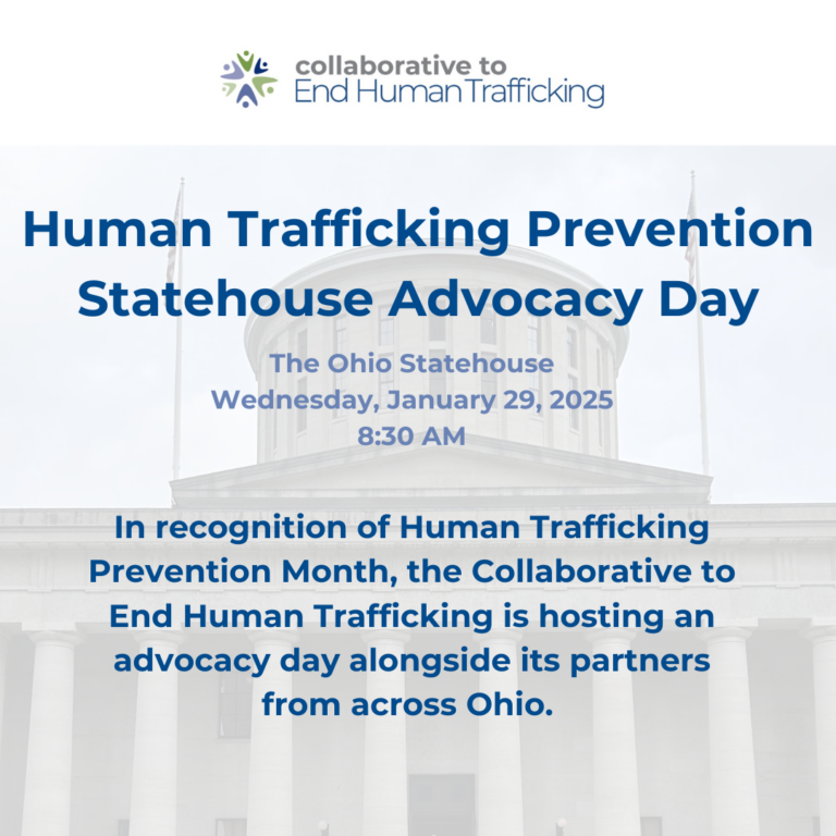 Save the Date - January 29th is Human Trafficking Prevention Statehouse ...